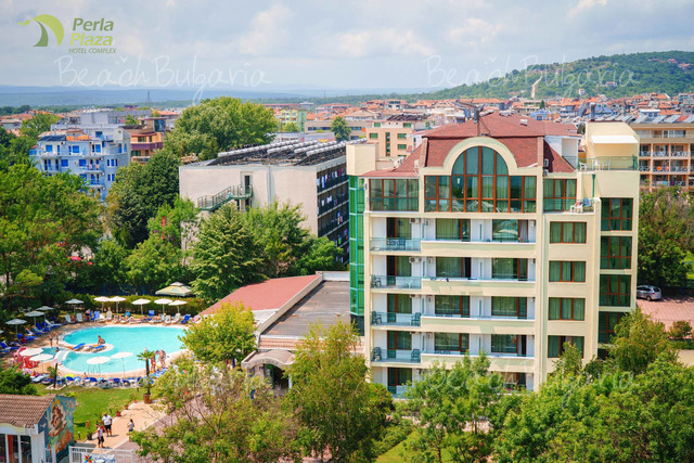 Perla Plaza Hotel in Primorsko: online booking, prices and reviews ...